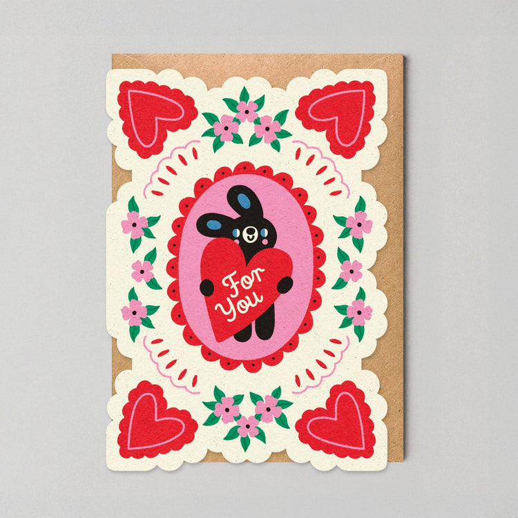 For You Valentine's Day Card Studio Boketto Modern Love Store Glasgow